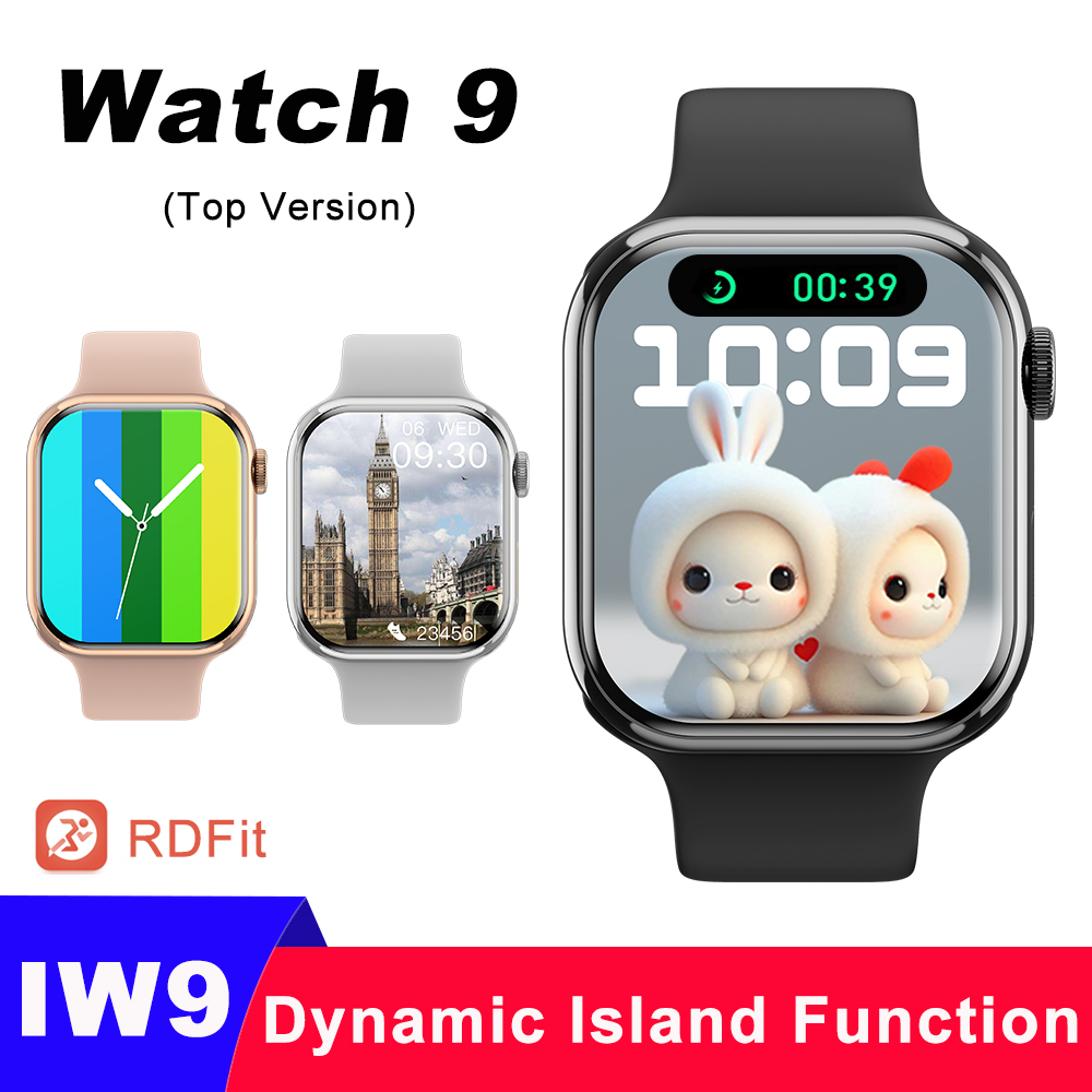 Watch 9 Smart Watch Men Women 2.05" HD Screen Always on Display Body ...