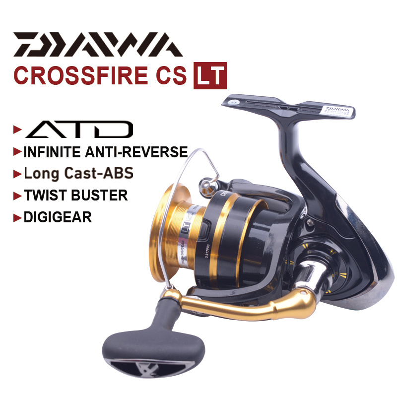 2023 NEW DAIWA CROSSFIRE CS LT 1000-6000 3BB Gear Ratio 5.2/5.3/5.7/6.2:1 Metal Spool Daiwa ...