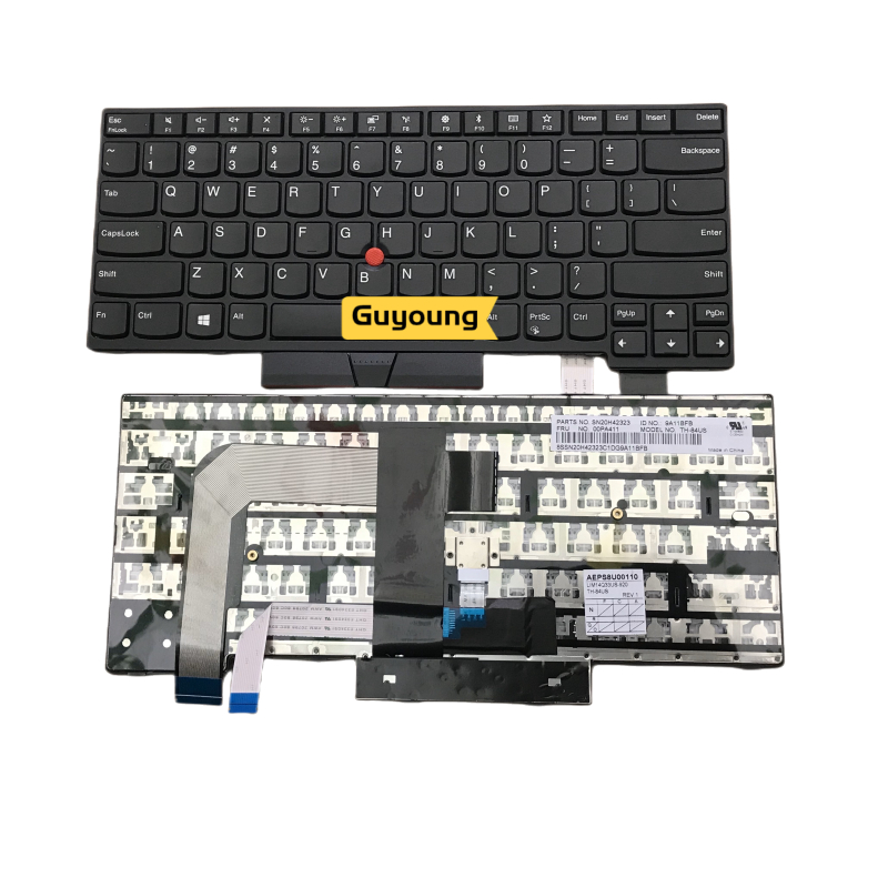 YJX FOR IBM Lenovo ThinkPad T470 T480 A475 A485 Notebook keyboard 01HX459 01AX364 US English ...