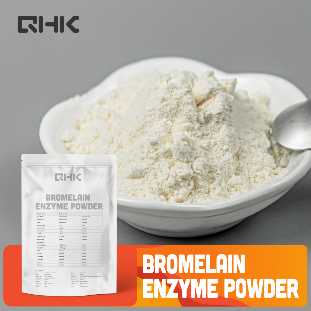 Pineapple Extract Food grade bromelain enzyme bromelain enzyme | Shopee ...