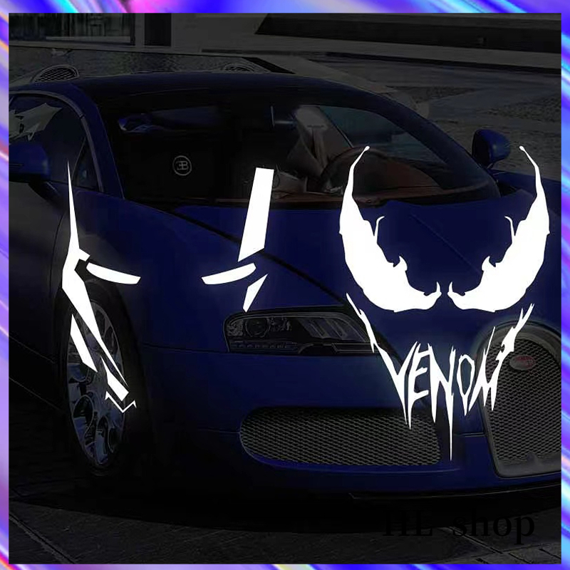 Cartoon Sticker Avengers Alliance Marvel Venom Venom Venom Car Sticker ...