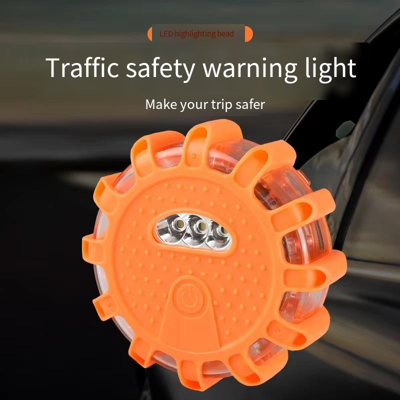 LED rotary warning light Automotive supplies Strong magnetic adsorption ...