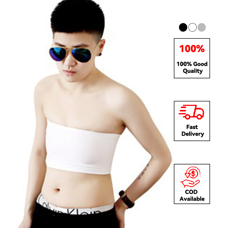 Buckle Tube Top Chest Binder Straps Breathable Corset Breast Binder