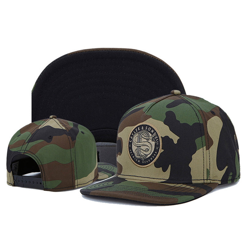 vintage cap for men Snake logo camouflage snapback cap hip hop fashion ...