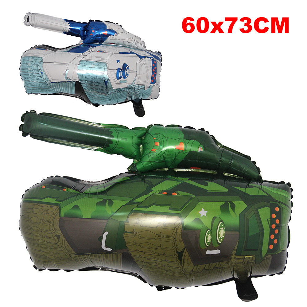 Tank Balloon Military Camouflage Tank Balloon Kids boys Birthday Party ...