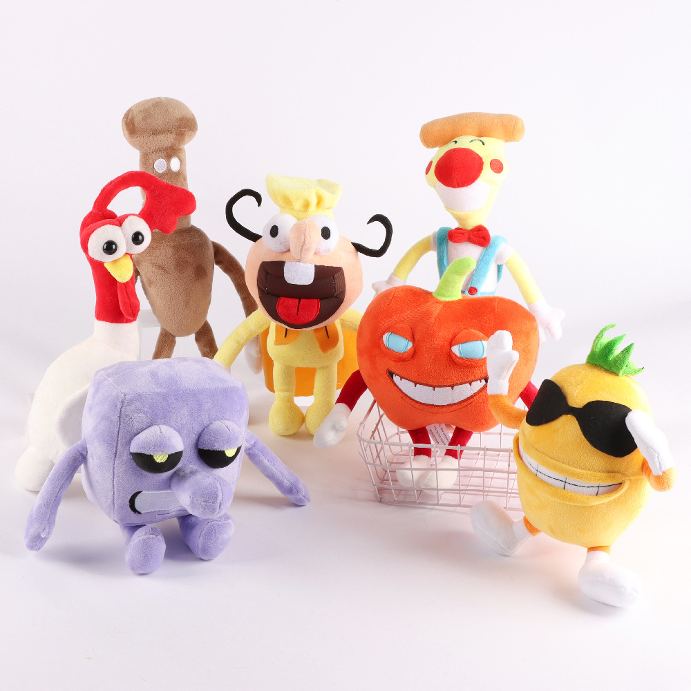 pizza tower peppino pizza pepperman plush toy gifts for kids | Shopee ...