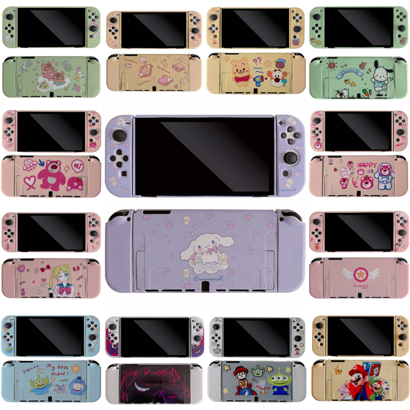 Nintendo Switch Oled Case NS Switch cartoon mario TPU Case | Shopee ...