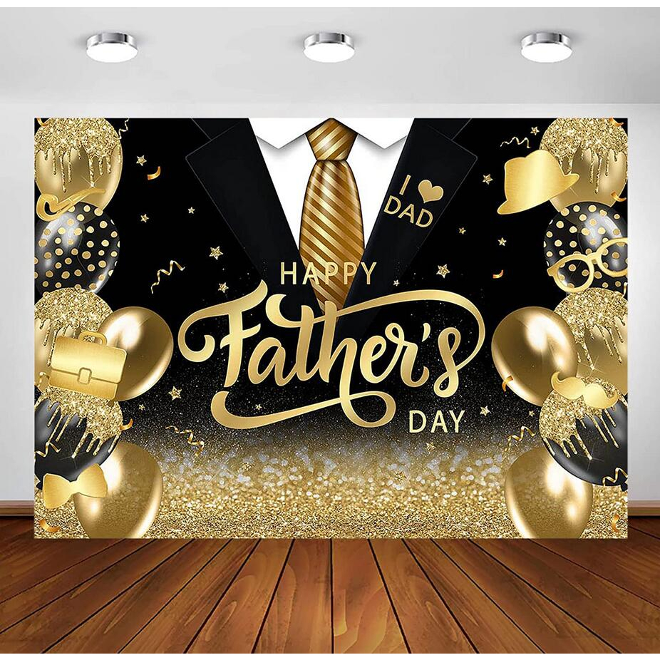 6x4ft Happy Father's Day Photography Backdrop I Love Dad Father's Day ...