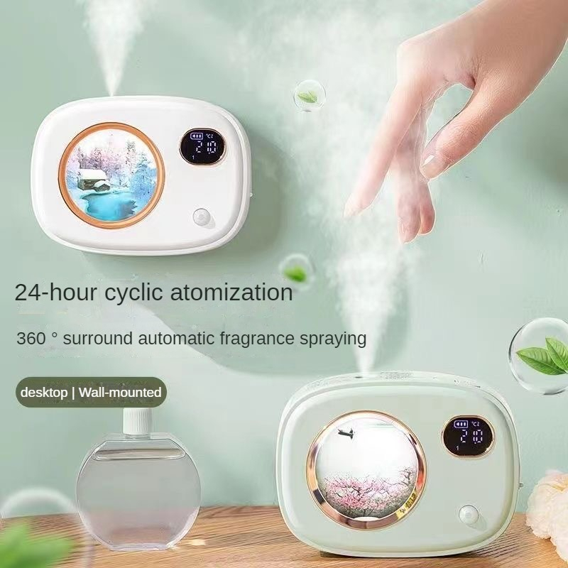 Induction Air Freshener Automatic Spray Room mist diffuser Aromatherapy ...