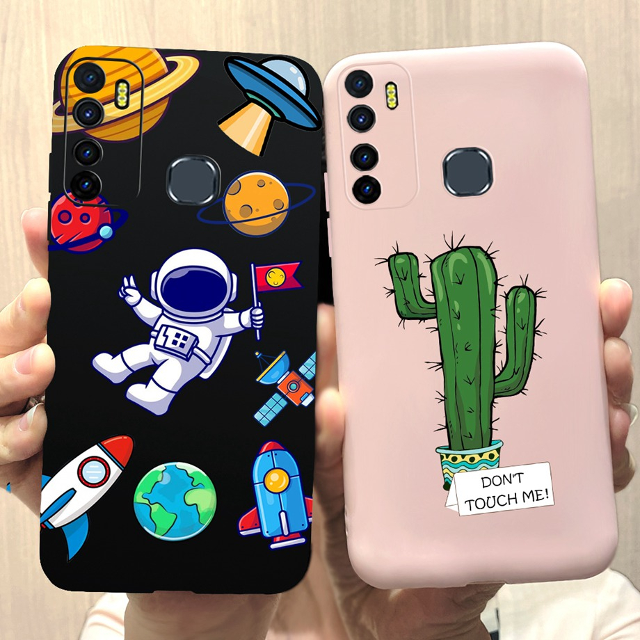 Case for Tecno Spark 4 KC8 Spark5 Spark 5Pro KE5 KD7S Back Cover Soft ...