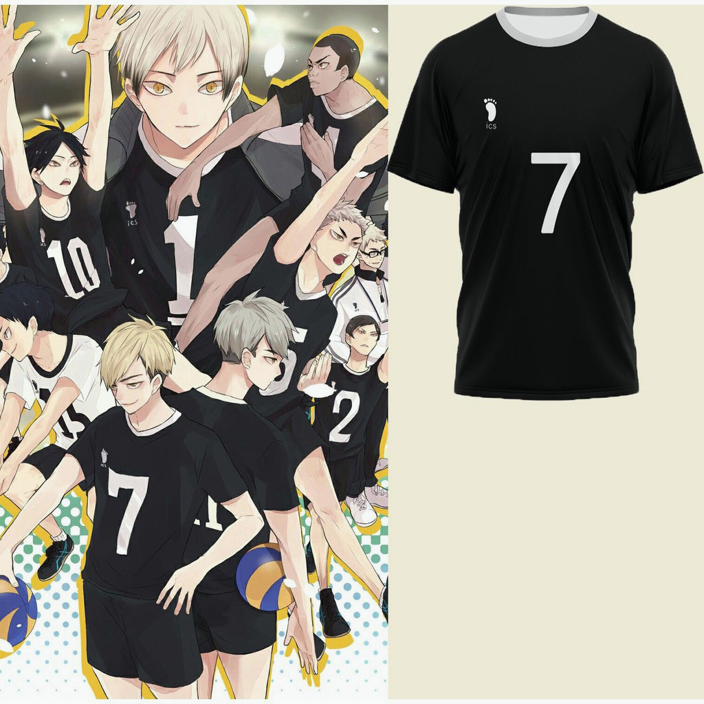 Haikyuu!! Jersey T-shirt Inarizaki Cosplay Customer Cosplay Tee Miya ...