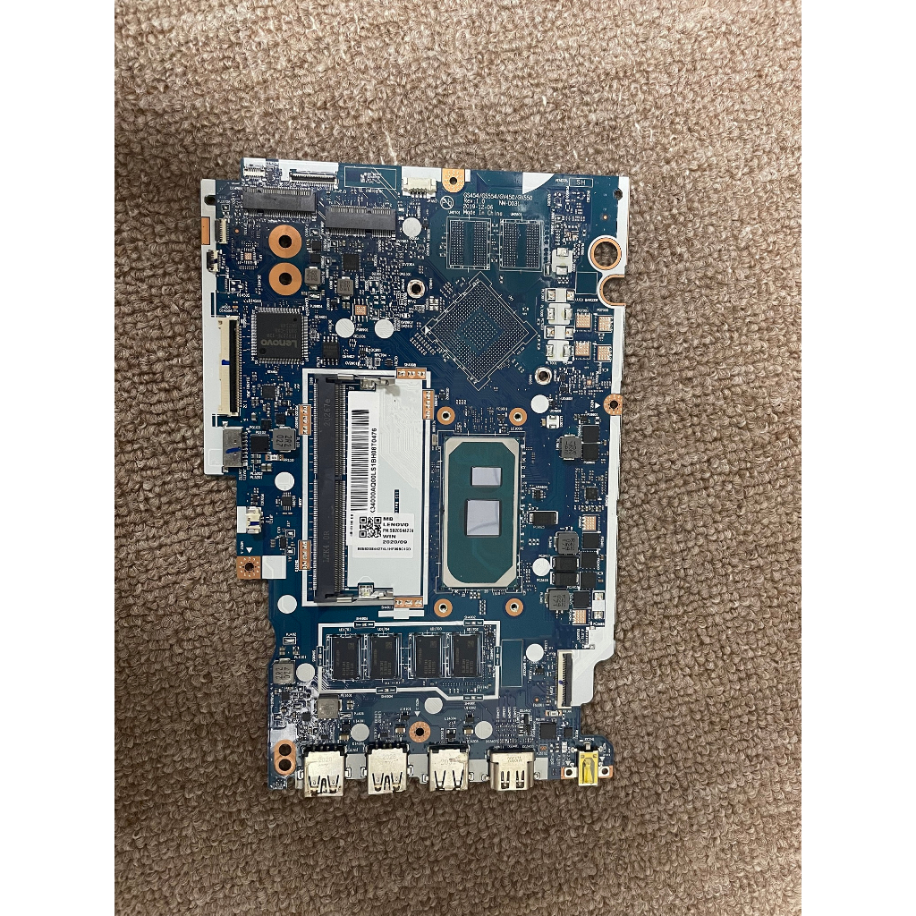 Lenovo ideapad 3-14IIL05 GS454 GV550 NM-D031 i3 10th gen CPU Integrated ...