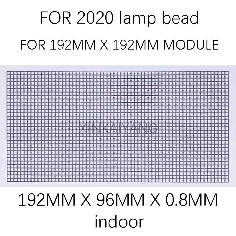 10PCS P3 Mask Indoor LED Display Mask Module 2020 Lamp Bead Mask ...