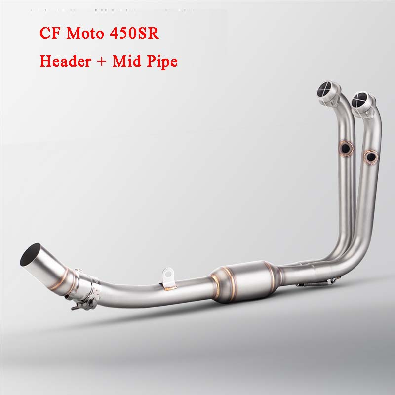 Full Header Pipe Fitment For CF Moto 450SR Motor Exhaust System ...