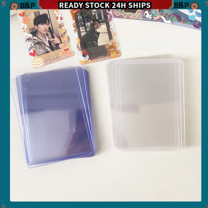 B&P 35PT Toploader Thick Card Case Photocard Protector Inner Sleeves ...
