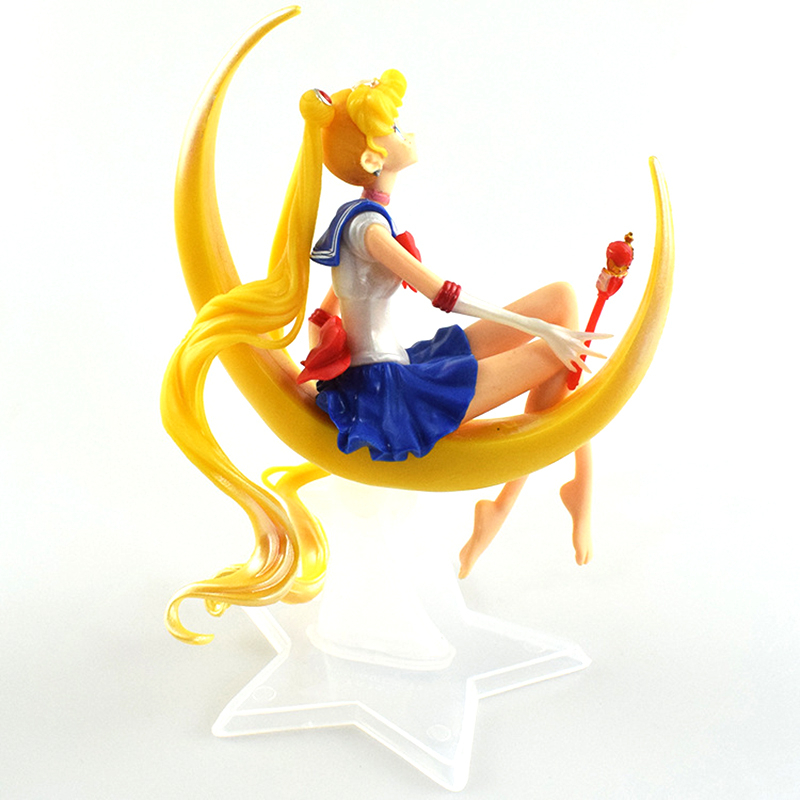 Sailor Moon Anime Figures Tsukino Usagi Model Kids Toys | Shopee ...