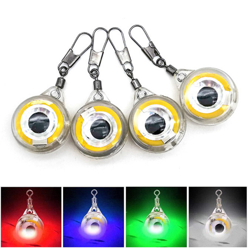 COD Mini Fishing Lure With Light Flash LED Deep Drop Underwater Fish ...