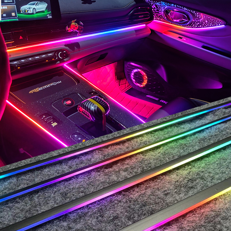 [Ready Stock] LED Car Ambient Light Strip Symphony Acrylic Guide DIY ...