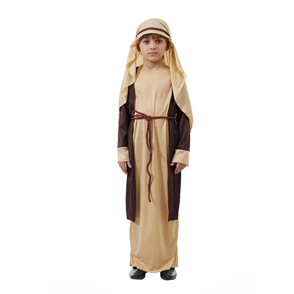 COD Halloween Boys Saint Joseph Biblical Religious Costume Kids Dubai billionaires Cosplay ...
