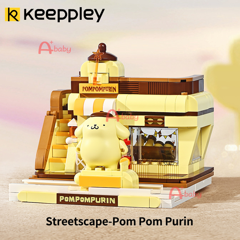 [A+baby] Keeppley Sanrio Building Blocks Streetscape Street View（Kuromi ...