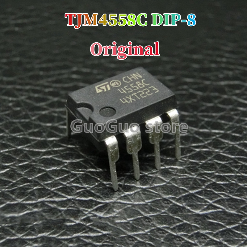 10pcs Original TJM4558CN DIP-8 TJM4558C 4558C DIP8 dual operational amplifier chip IC New ...