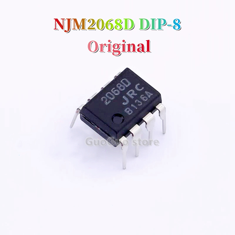 10pcs Original JRC 2068D DIP-8 JRC2068D NJM2068D DIP8 dual operational ...