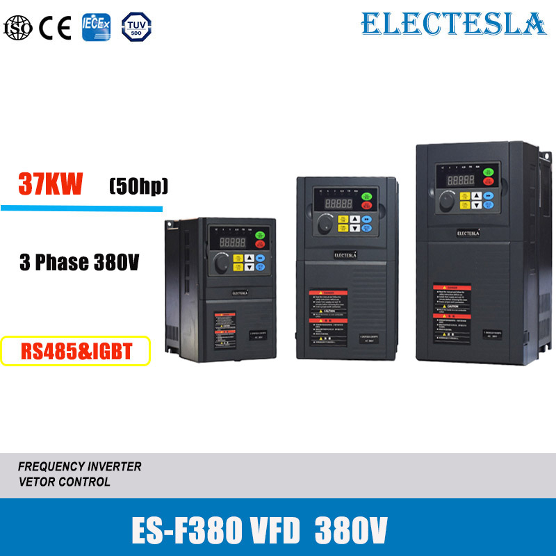 3-Phase 37KW frequency converter VFD Inverter 380V heavy-duty ...