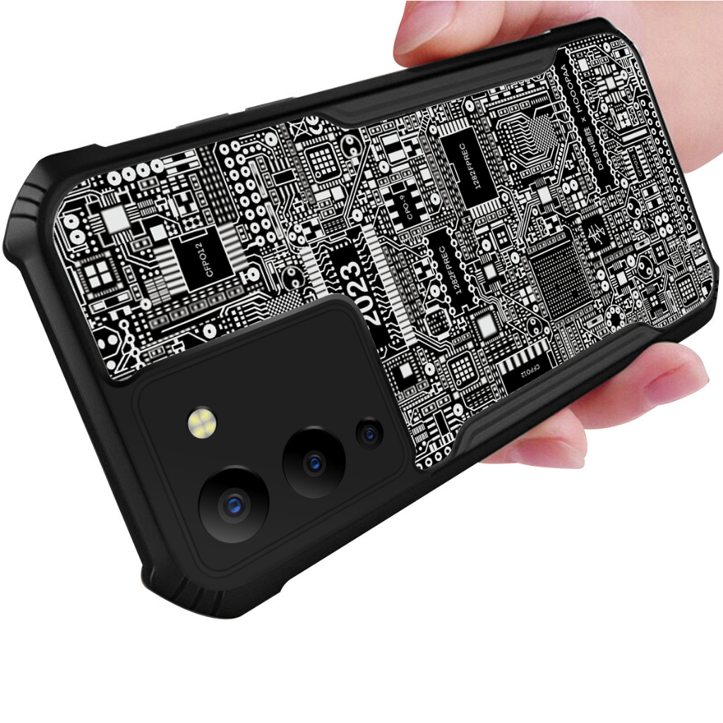 Circuit Board Pattern Phone Casing For Infinix Note 12 30i 11 10 Pro 12 ...