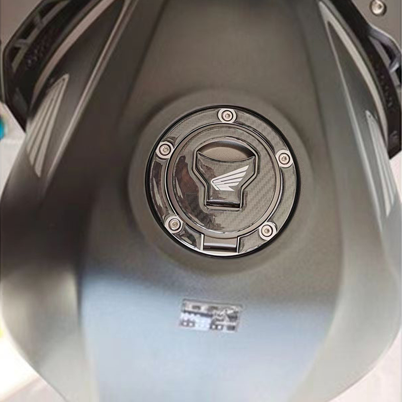 Honda CB CBR650R CBR1000R Motorcycle Fuel Tank Cover Sticker Carbon ...