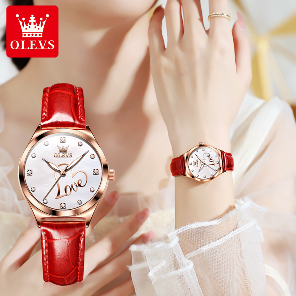 OLEVS Relo Watch For Woman Waterproof Original Fashion Wrist Ladies ...