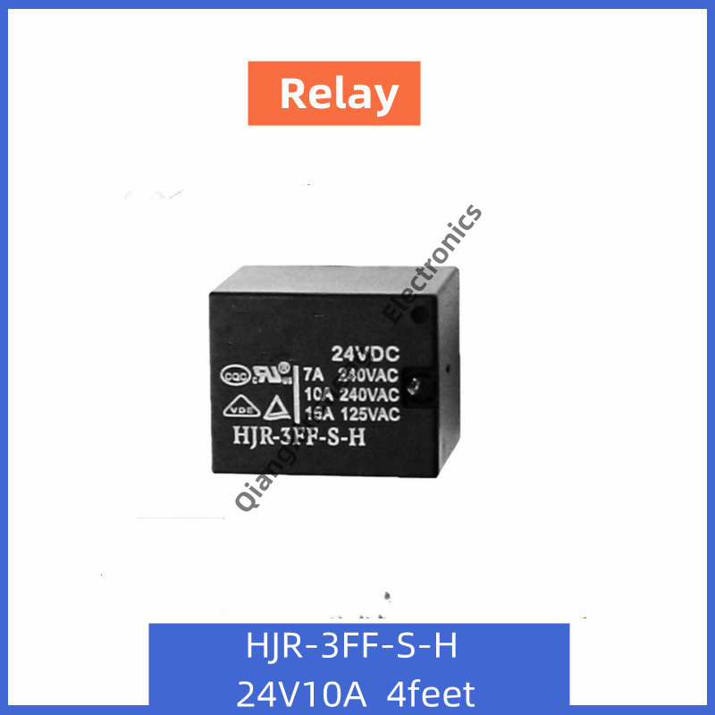 Mini Electronic Relay HJR-3FF-S-H 24VDC 24V 10A T73 4-Pin Rice Cooker Home Appliance Relay ...