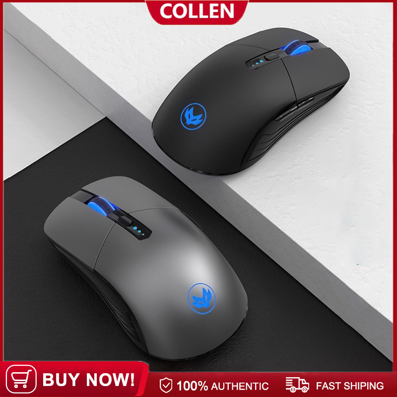 Wireless Mouse Rechargeable Bluetooth Mouse Silent Gaming Mouse For ...