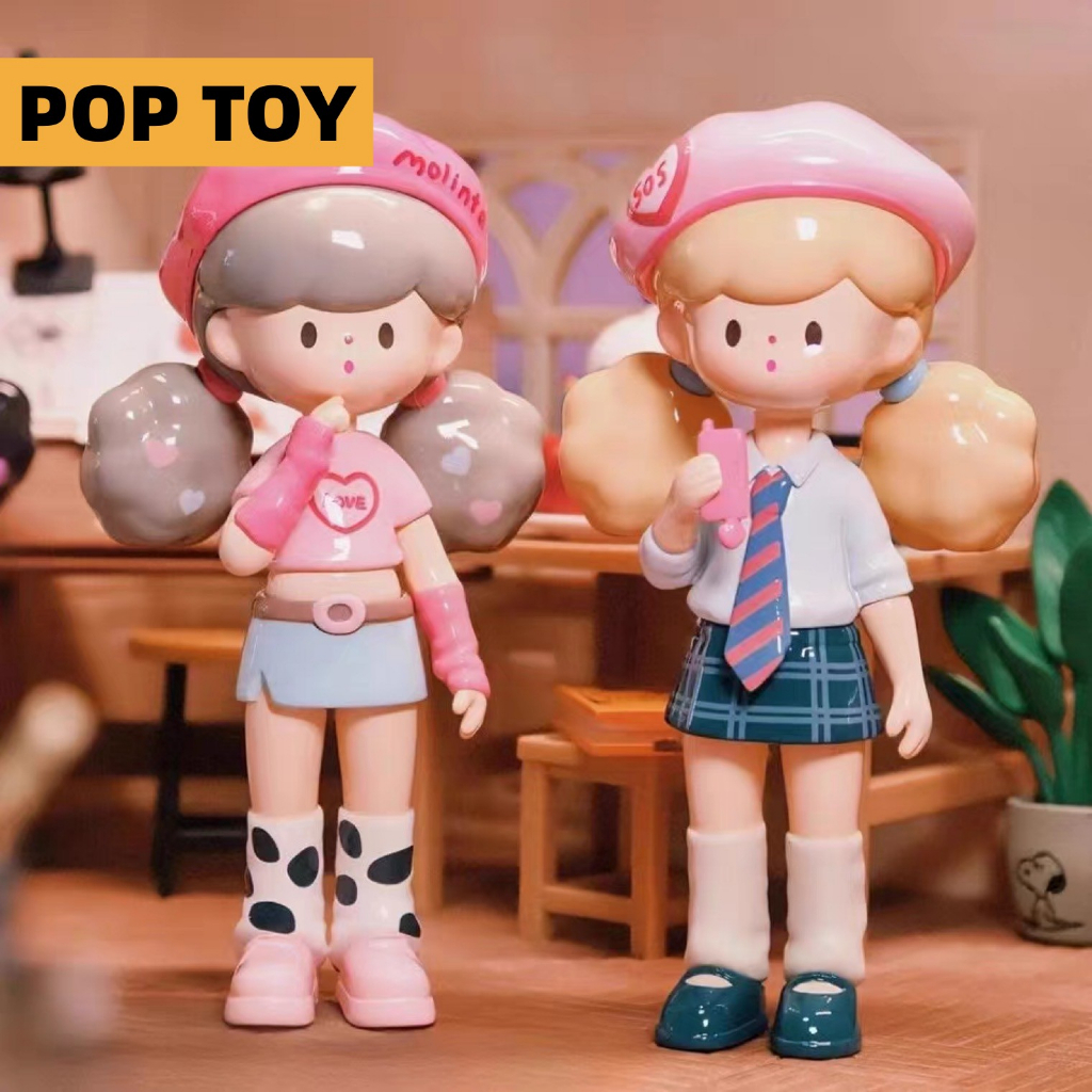 Molinta Gossip Club Series Blind Box Doll Cute Tiger Figures Hobby ...