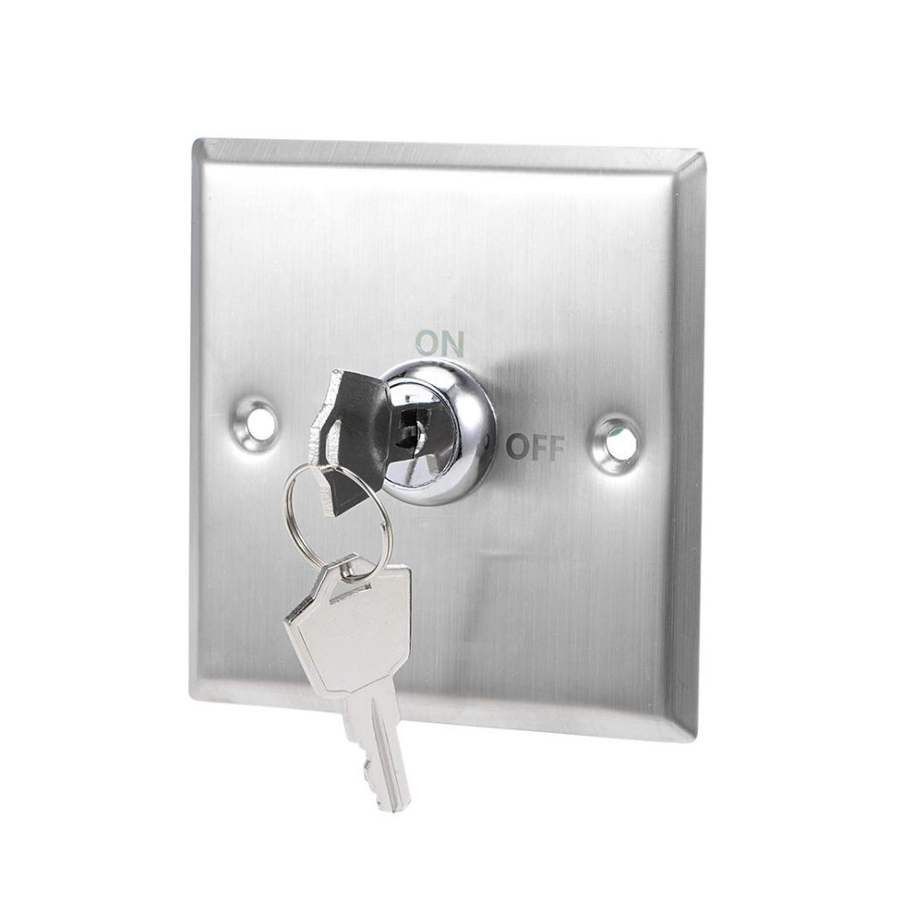 Key Switch On-Off Exit Switches Emergency Door Release DPST for Access ...