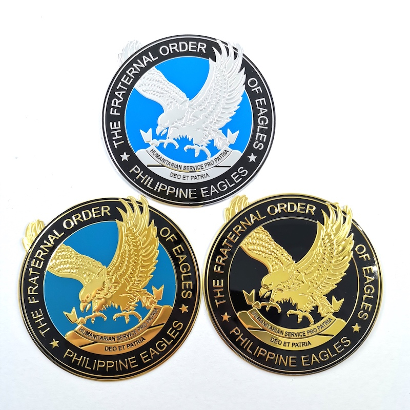 1 X New 3” Ultrathin Bendable Philippine Eagles Emblem TFOE-PE Emblem ...
