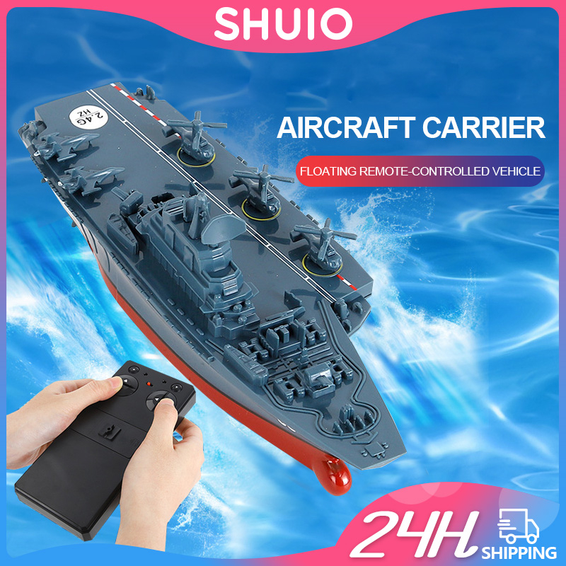 SHUIO Innovative Mini Remote Control Ship Escort Boat Aquatic Special ...