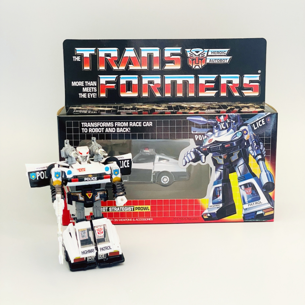 Transformers G1 Reissue Prowl Brand New Action figures TOY | Shopee ...