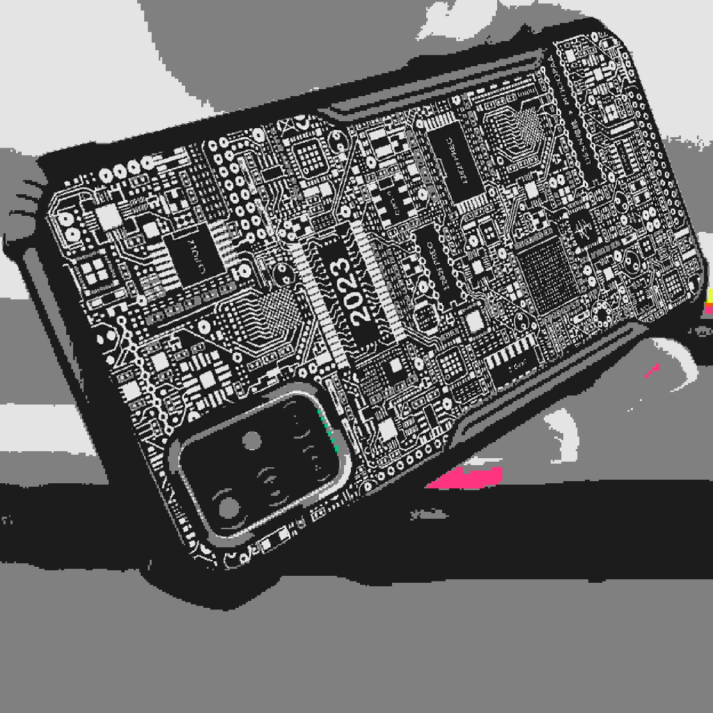 Circuit Board Pattern Phone Casing For Samsung Note 9 8 20 10 Plus Pro ...