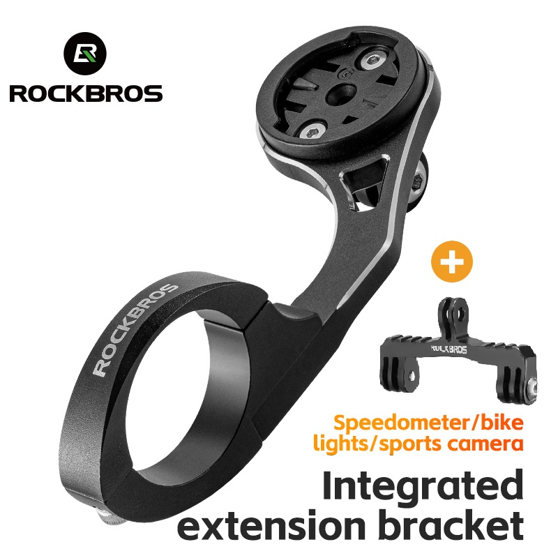 ROCKBROS Bicycle Light Extension Bracket Handlebar Front Light Code ...