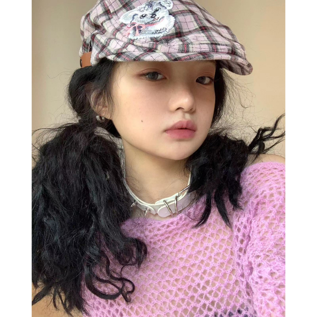 Original "Sweetheart Puppy" Artist Beret y2k Cute Little Vintage ...