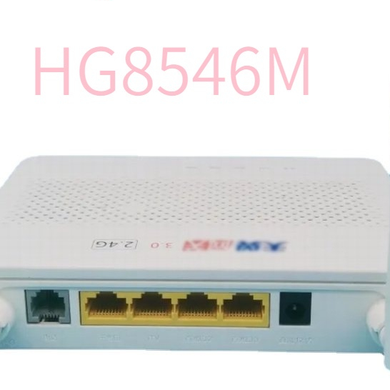 Used EPON GPON XPON ONU HG8546M ONT termianl with 1GE+3FE+voice+wifi English software Second ...