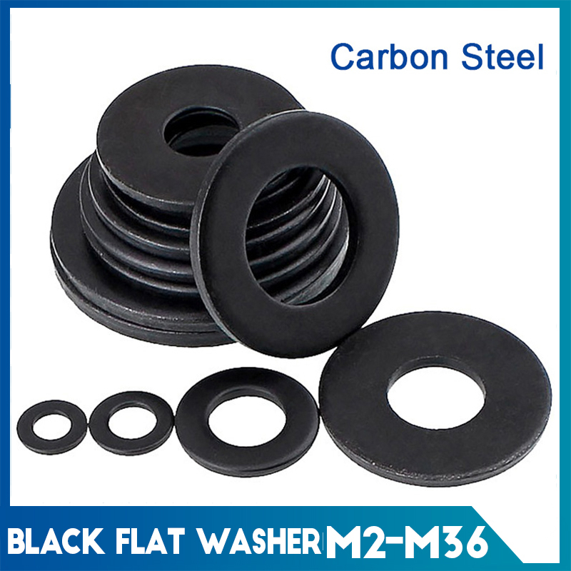 1-100Pcs New GB97 DIN125 Plain Flat Washer M2 M2.5 M3 M4 M5 M6 M8 M10 ...