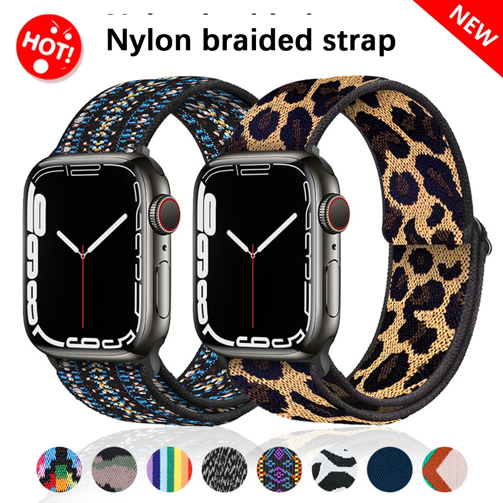 Scrunchie Strap for watch band 44mm 40mm 46mm 42mm 45mm 41mm Adjustable ...