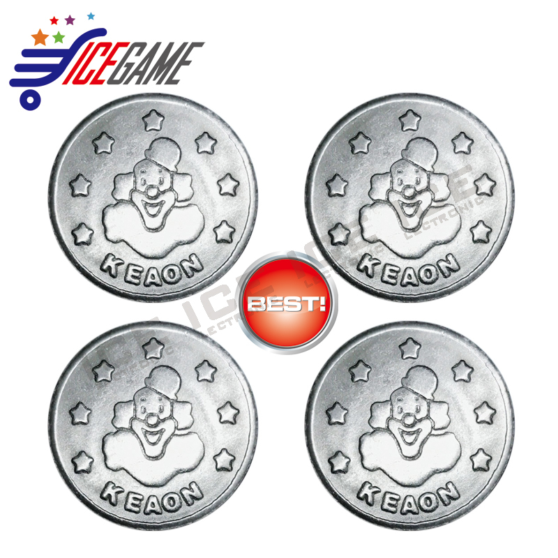100pcs a lot Laundry Room Tokens Clown Logo Tokens 100pcs A Pack ...