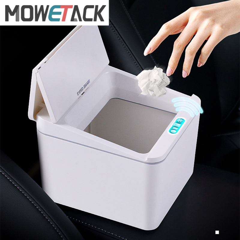 Portable Intelligent Trash Bin Automatic Touchless Trash Can Infrared ...