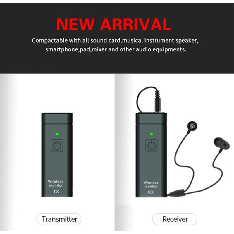 Wireless Monitor Singer Stage Return Music Accompaniment Audio Host ...