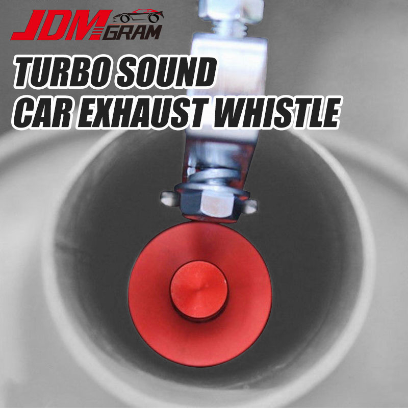 JDMGRAM Turbo Sound Car Exhaust Whistle Universal Auto Motorcycle ...