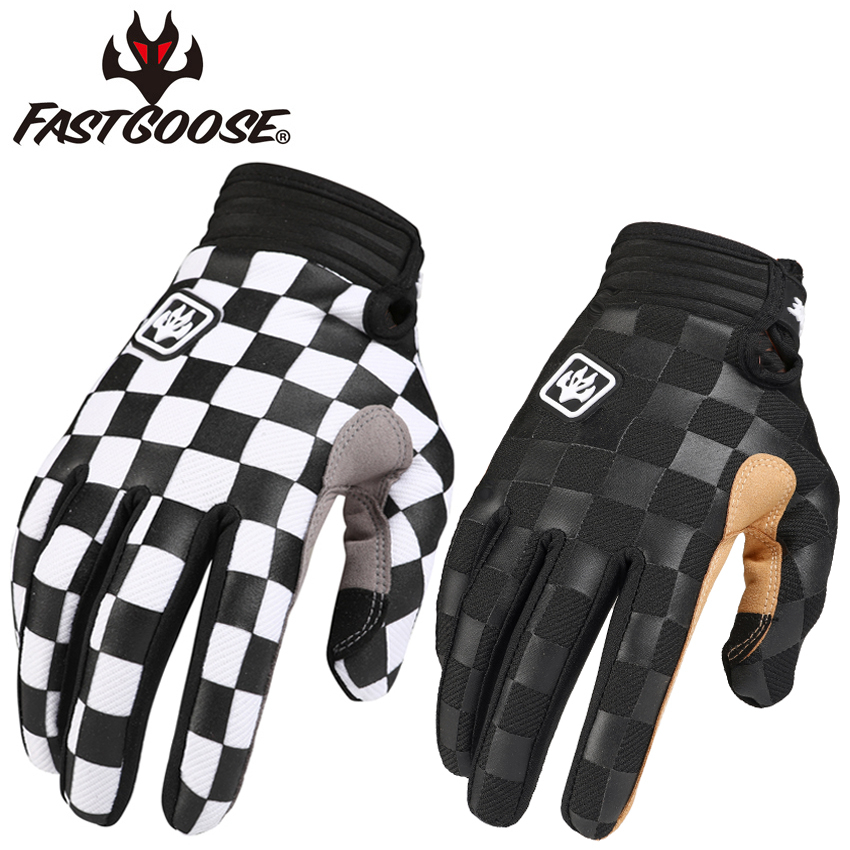 FASTGOOSE 2023 Touch Screen Breathable Motorcycle Gloves Full Finger ...