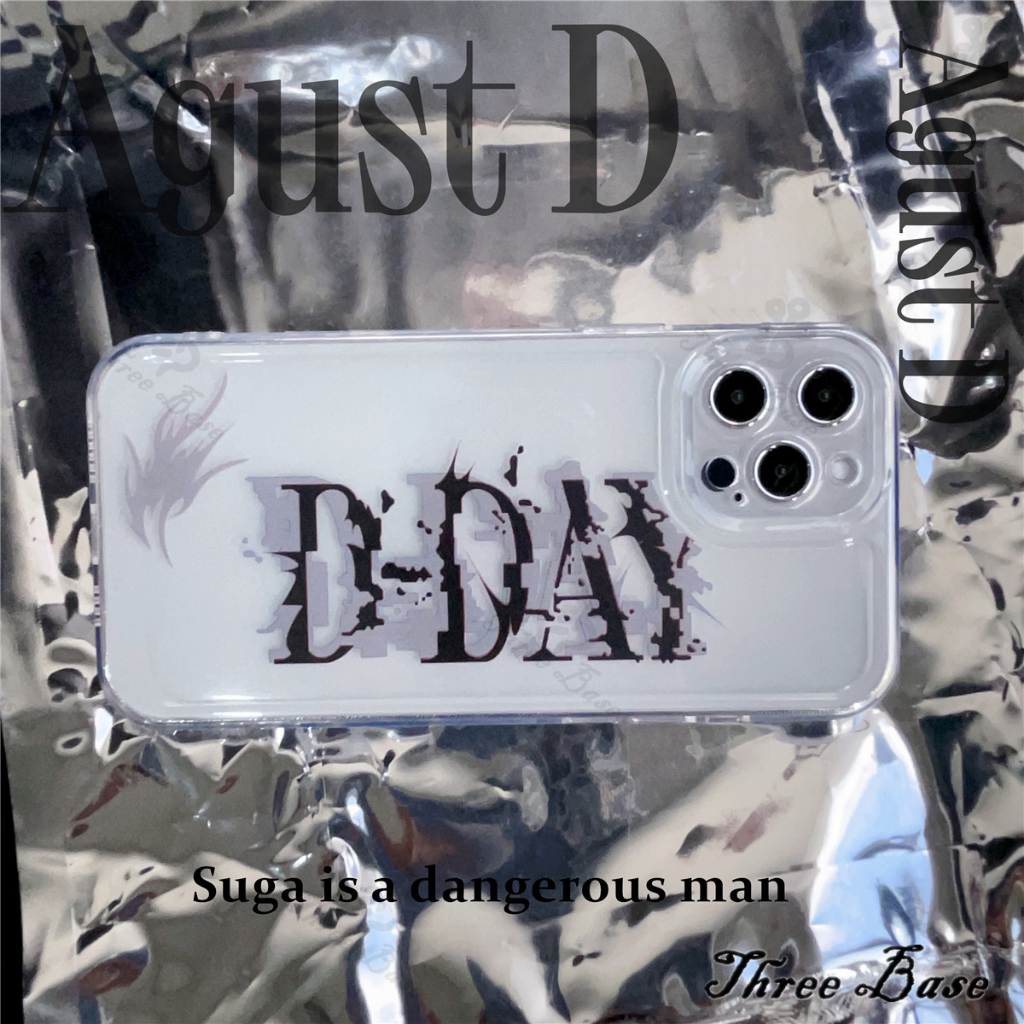 D-DAY SUGA Solo Agustd BTS-613 Live Phone case For iPhone 14 13 For ip ...