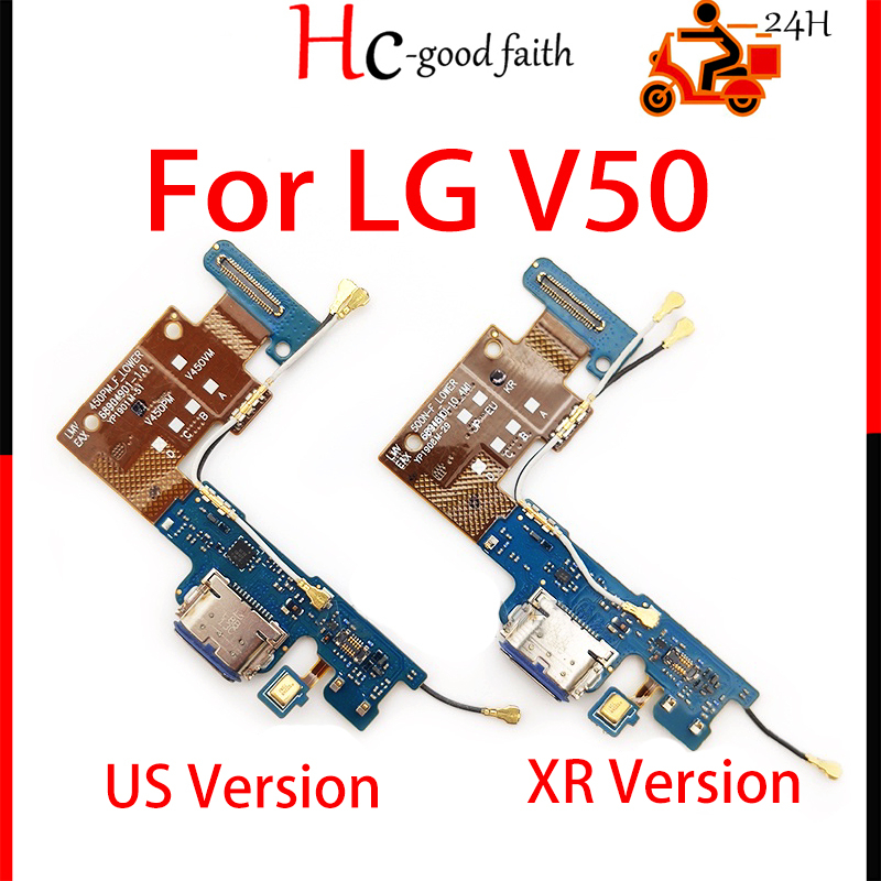 USB Charging Port Board For LG V50 / V50 Thin / US XR Version Charger Dock Socket Connector ...